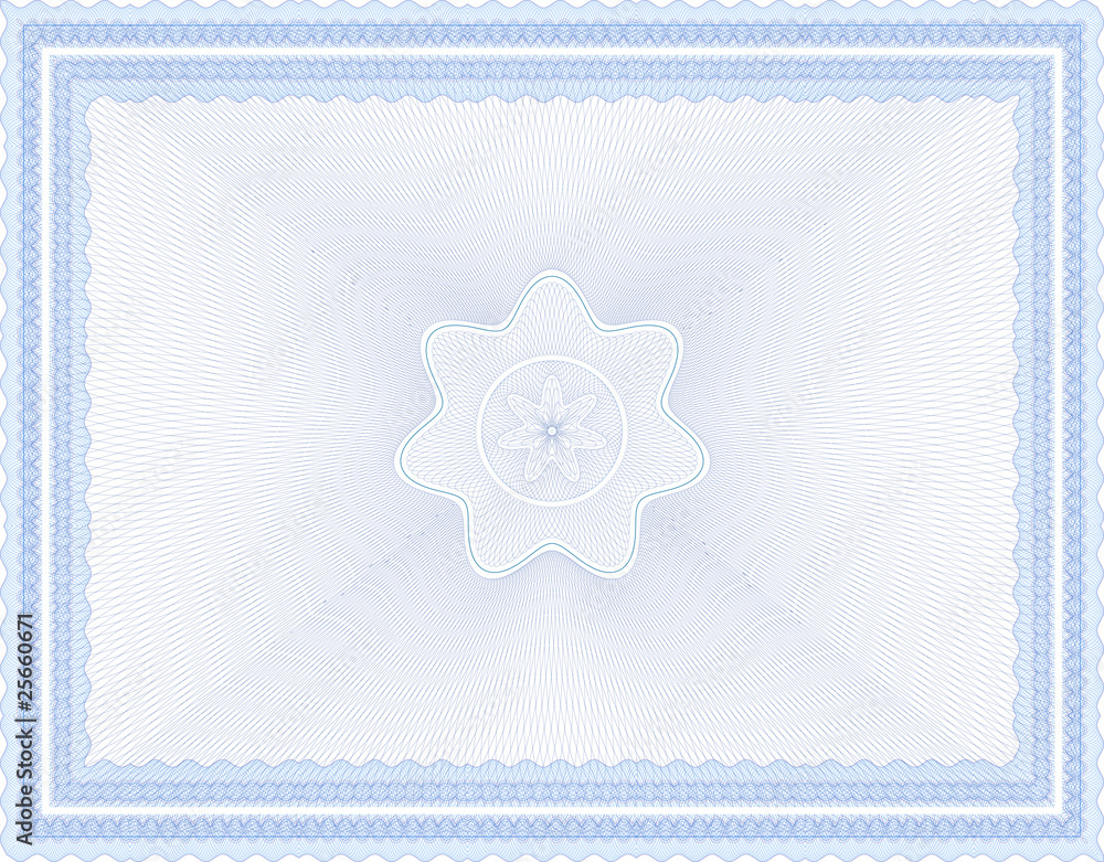 VECTOR SECURE background BLANK CERTIFICATE Stock Vector | Adobe Stock