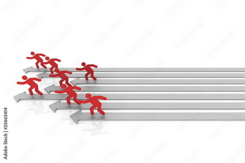 Perfect Competition Concept Stock Illustration | Adobe Stock