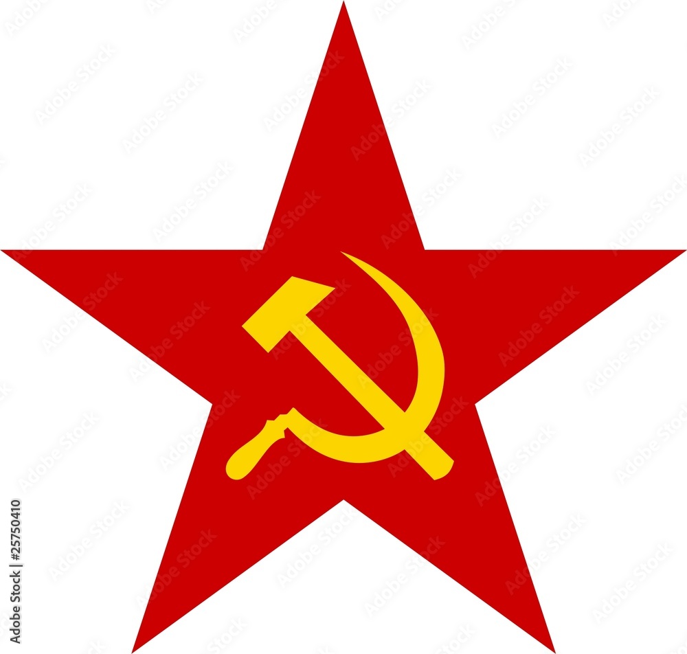Symbole De L'étoile Communiste Une Refonte Du Drapeau Serbe
