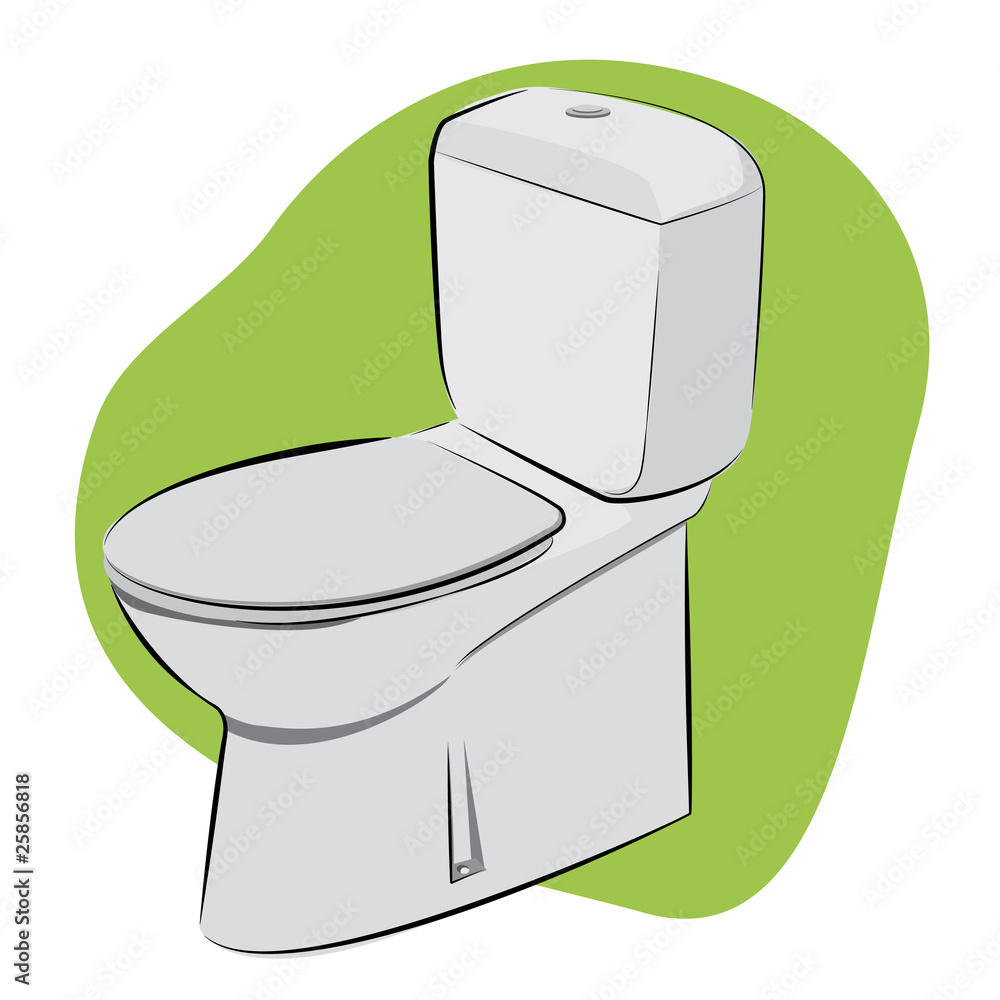 Inodoro vector de Stock | Adobe Stock