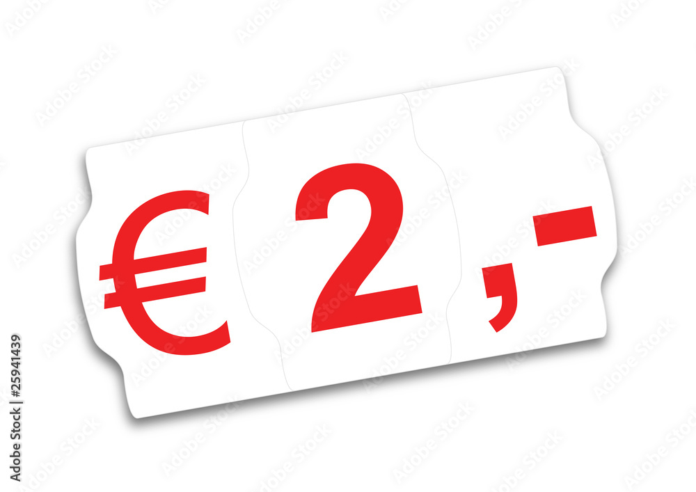 Preisschild Stock-Illustration | Adobe Stock