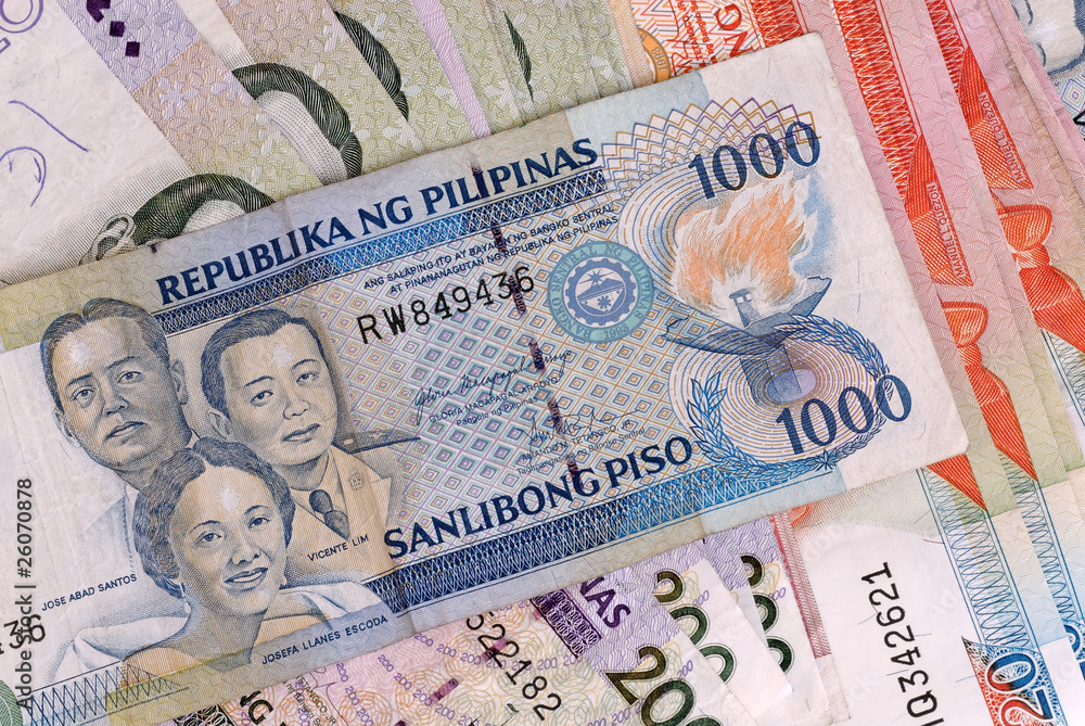 Philippine Bankotes Stock Photo | Adobe Stock