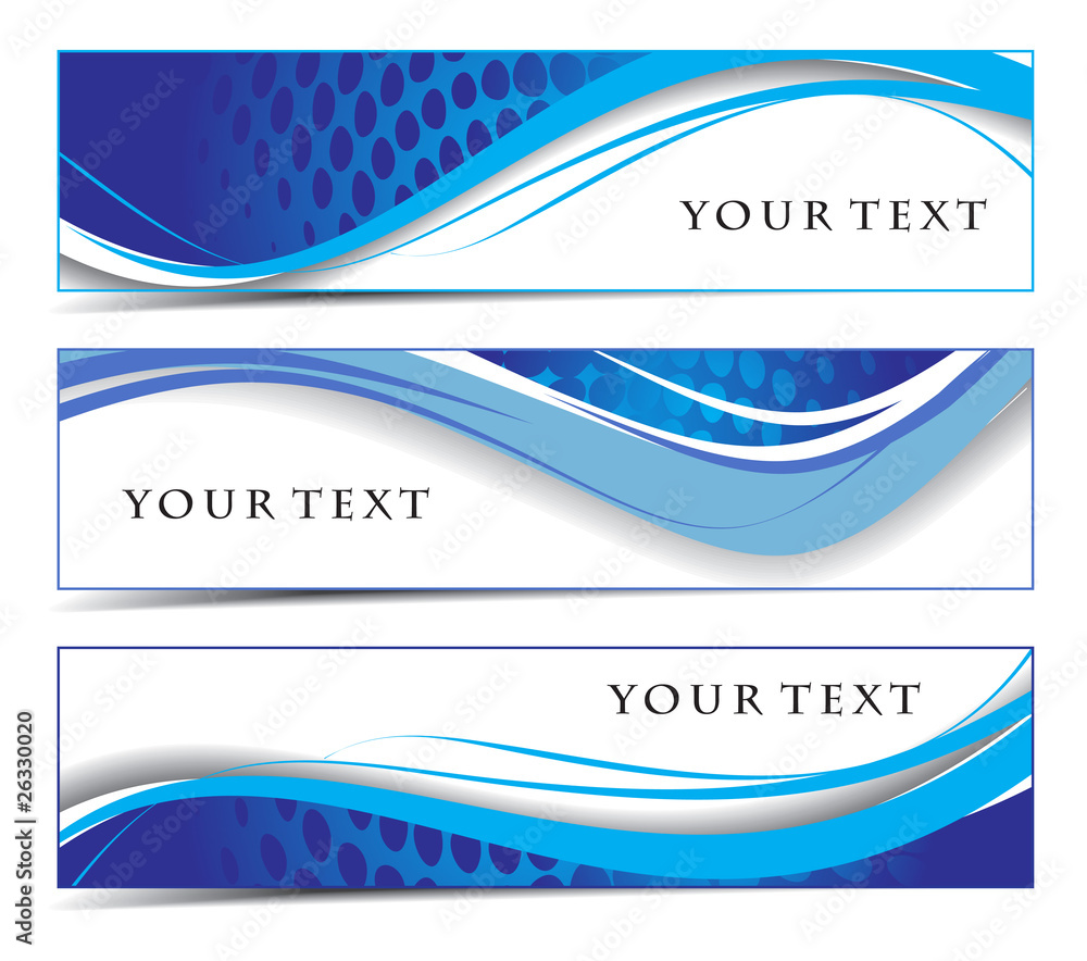 Abstract banners Stock Vector | Adobe Stock