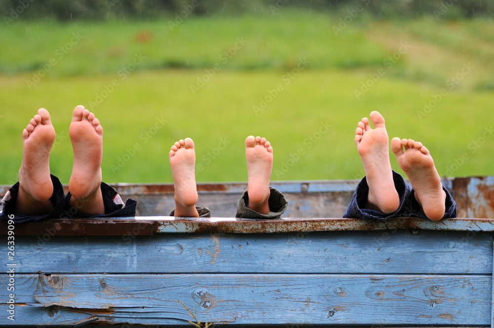 Barfuss Stock Photo | Adobe Stock