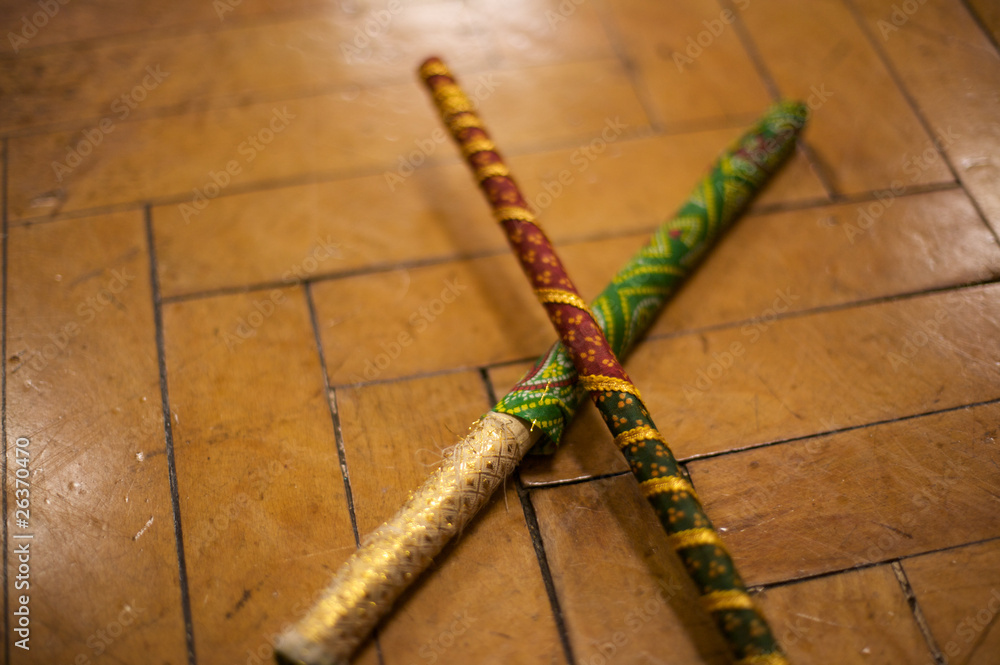 Dandia Sticks Stock Photo | Adobe Stock