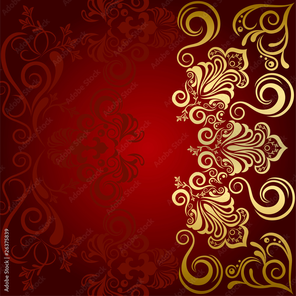 Abstract Luxury Red Background Stock Vector | Adobe Stock