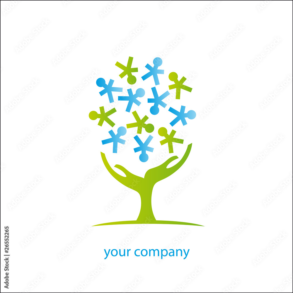 logo entreprise, association Stock Vector | Adobe Stock