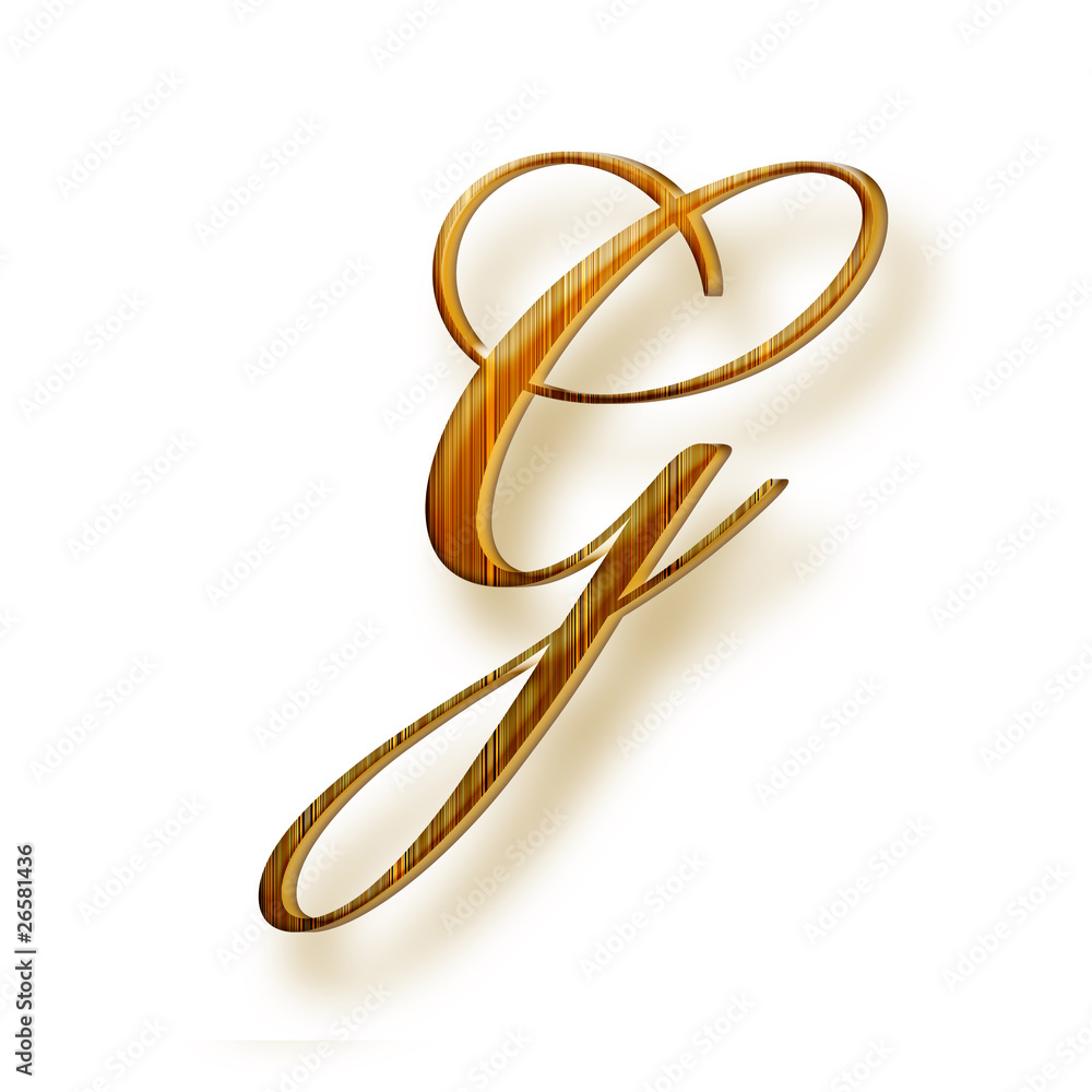 Buchstabe G Stock-Illustration | Adobe Stock