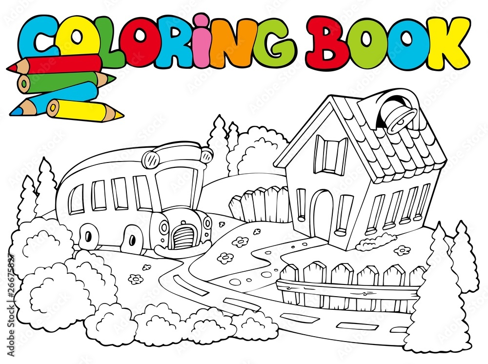 Rural Community Coloring Pages