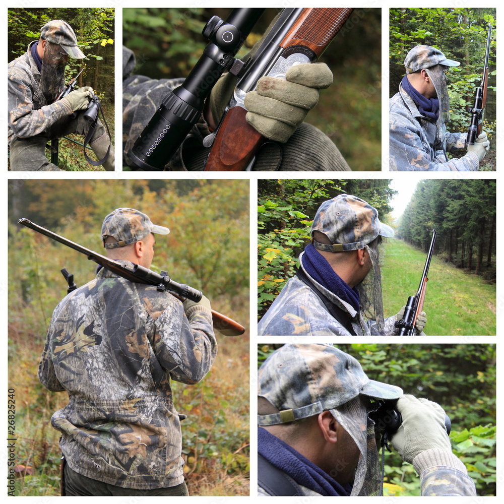 La chasse en images Stock Photo | Adobe Stock