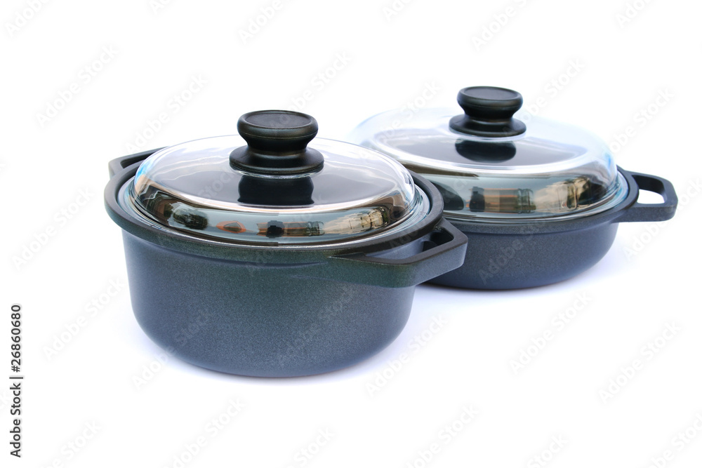Cooking pots Stock Photo | Adobe Stock