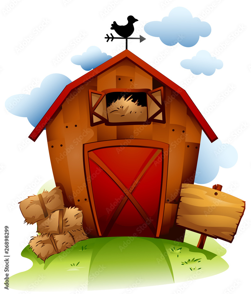Barn Stock Vector | Adobe Stock