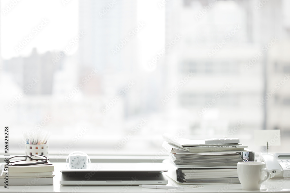 Office desk Stock Photo | Adobe Stock