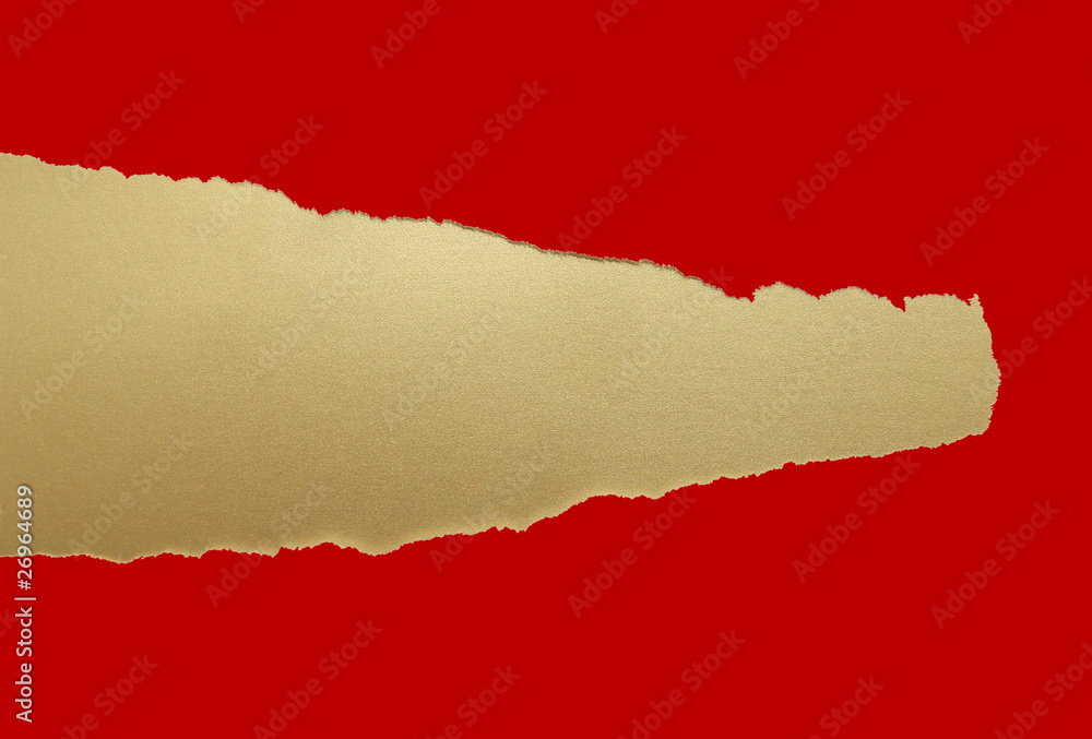 red crushed paper shows golden background Stock Illustration | Adobe Stock