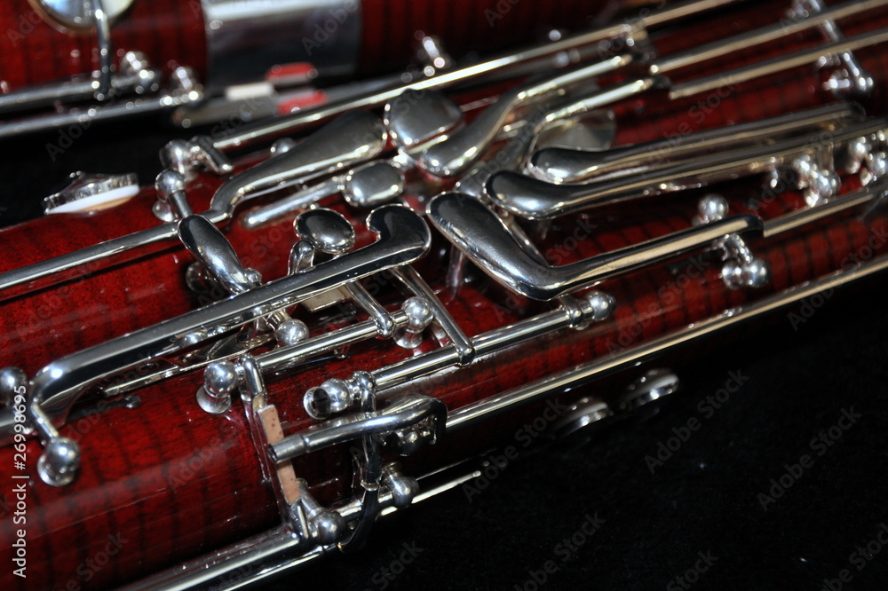 Fagott im Detail Stock Photo | Adobe Stock
