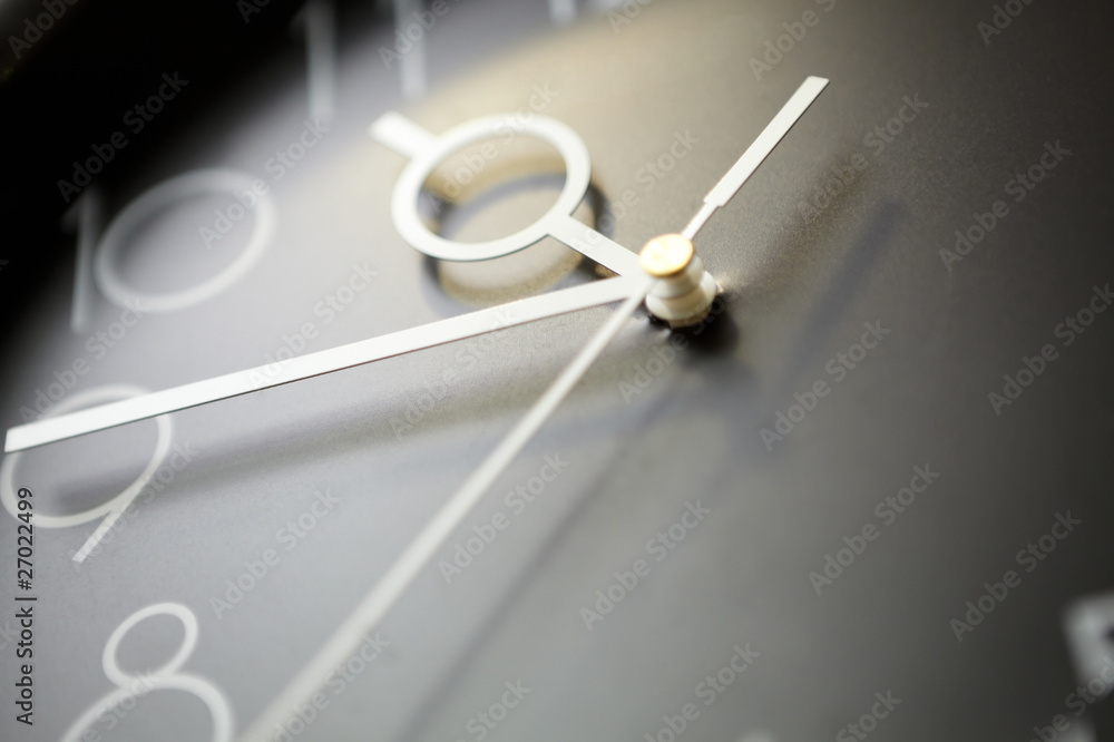 Black watch photographed at an angle with the glow Stock Photo | Adobe ...