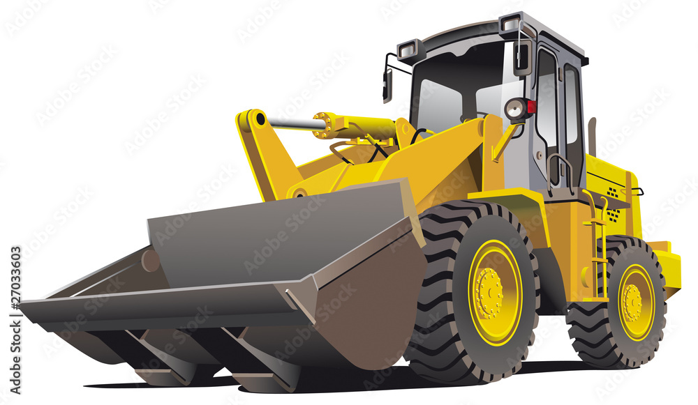 Loader_front Stock Vector | Adobe Stock