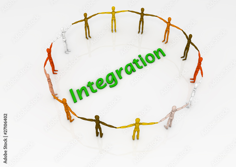 Integration Stock Illustration | Adobe Stock