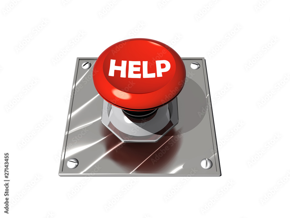 Help button Stock Illustration | Adobe Stock
