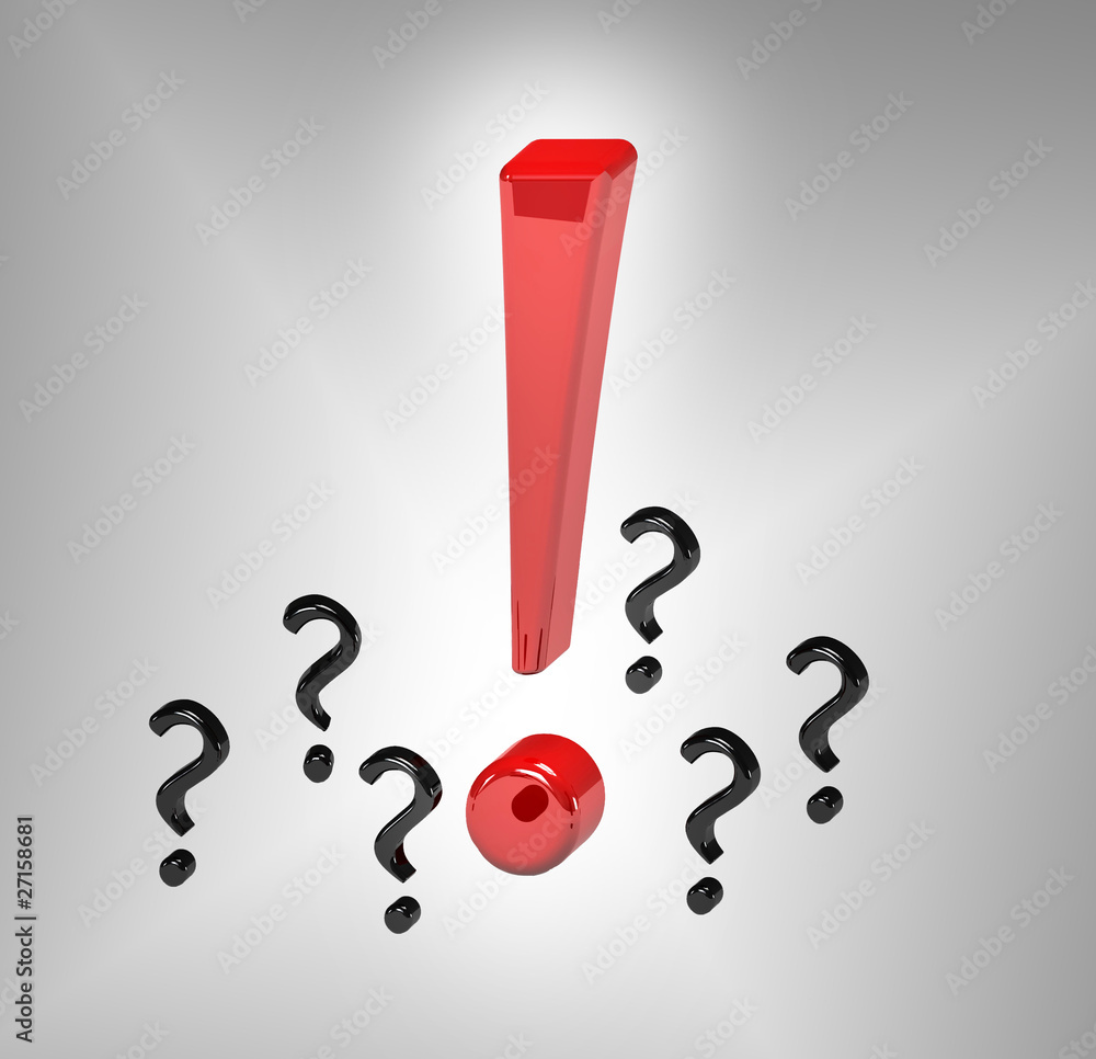 Ausrufezeichen Stock Illustration | Adobe Stock