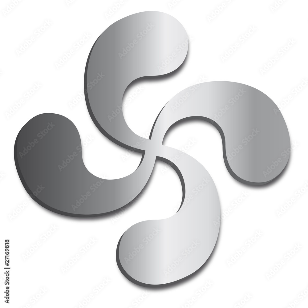 Lauburu vector de Stock | Adobe Stock