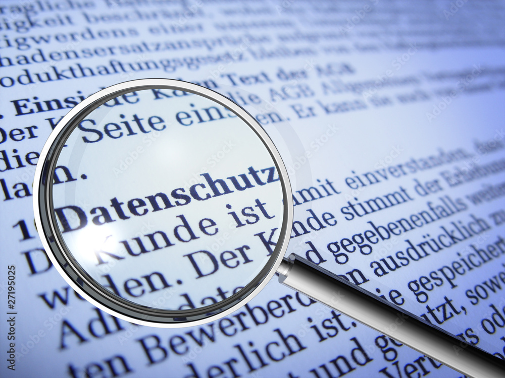 Datenschutz im Fokus Stock-Illustration | Adobe Stock