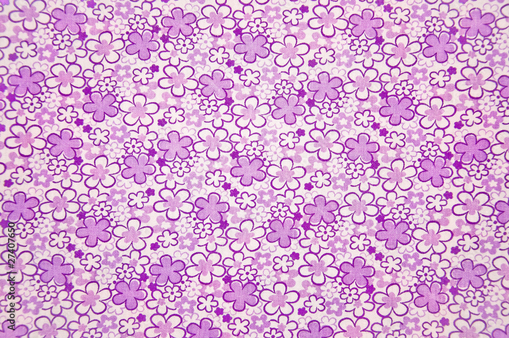 Floral patterned fabric Stock Photo | Adobe Stock