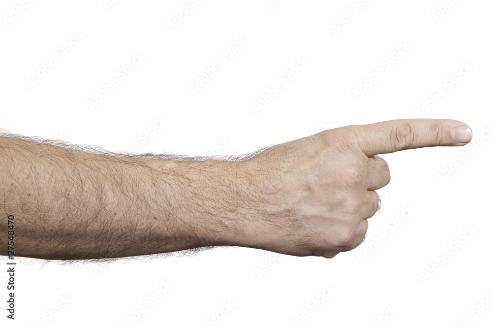 Gesto con la mano Stock Photo | Adobe Stock