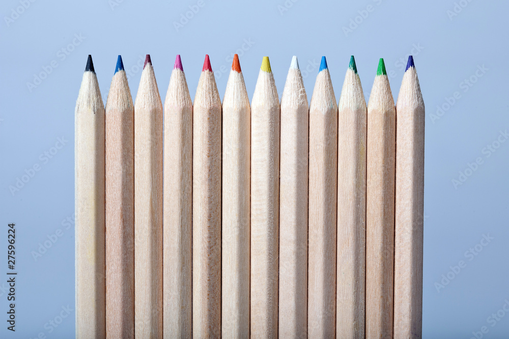 crayon coloriage couleur dessin dessiner mine Stock Photo | Adobe Stock