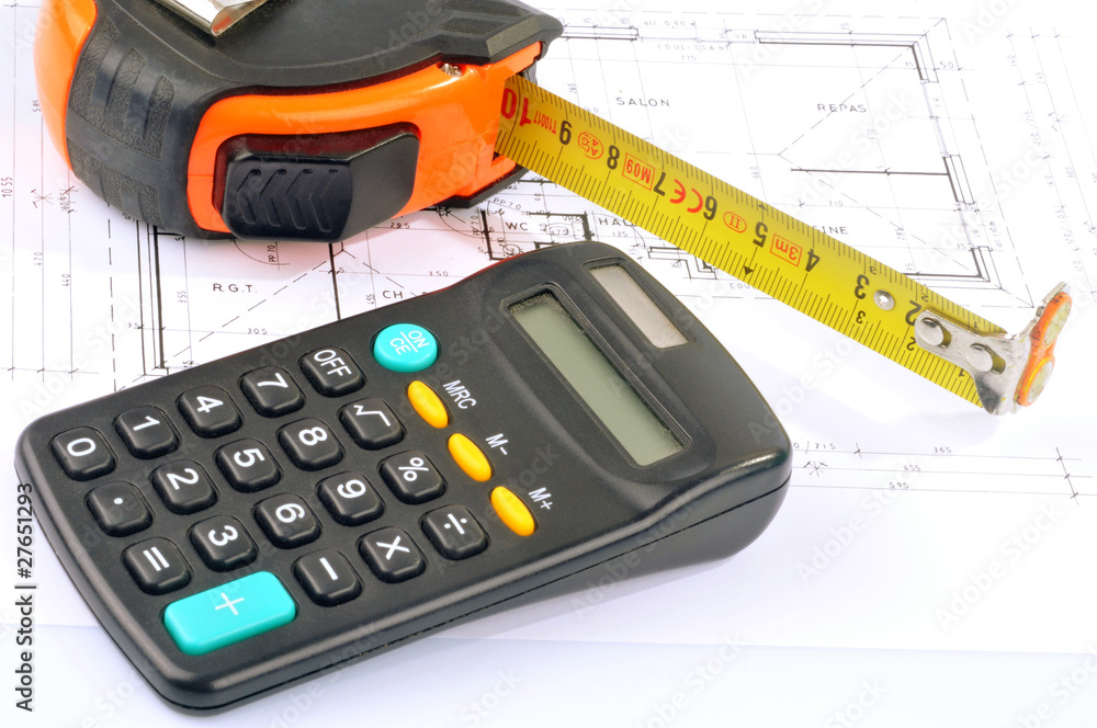 Mesures du chantier Stock Photo | Adobe Stock