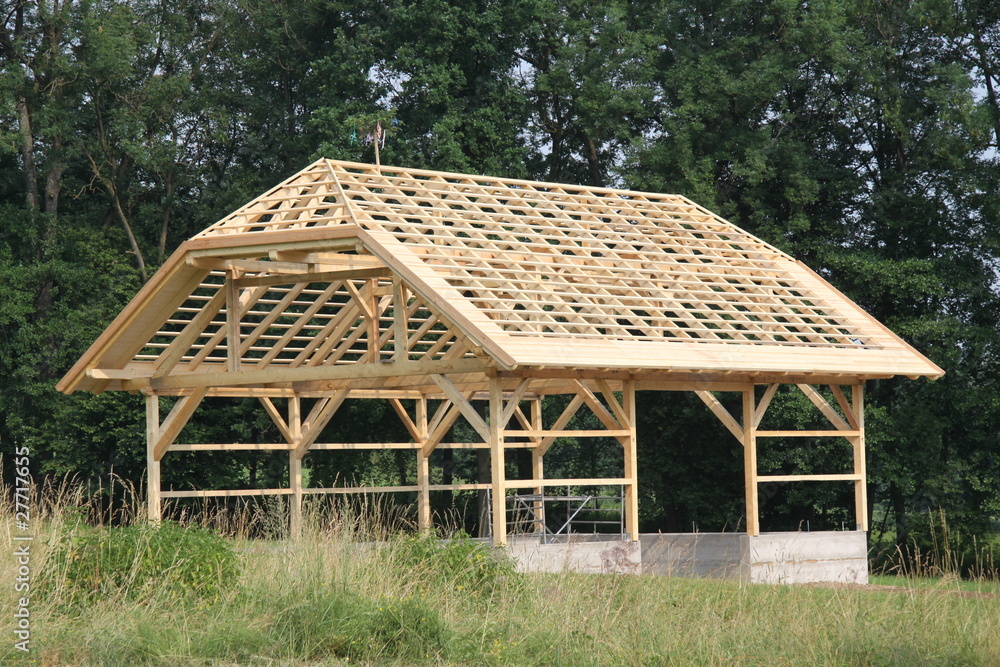 holzscheune Stock-Foto | Adobe Stock