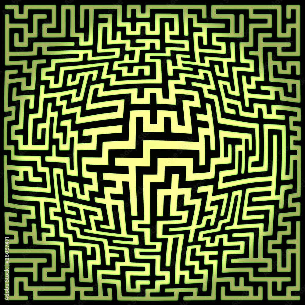 Labyrinth maze background Stock Illustration | Adobe Stock