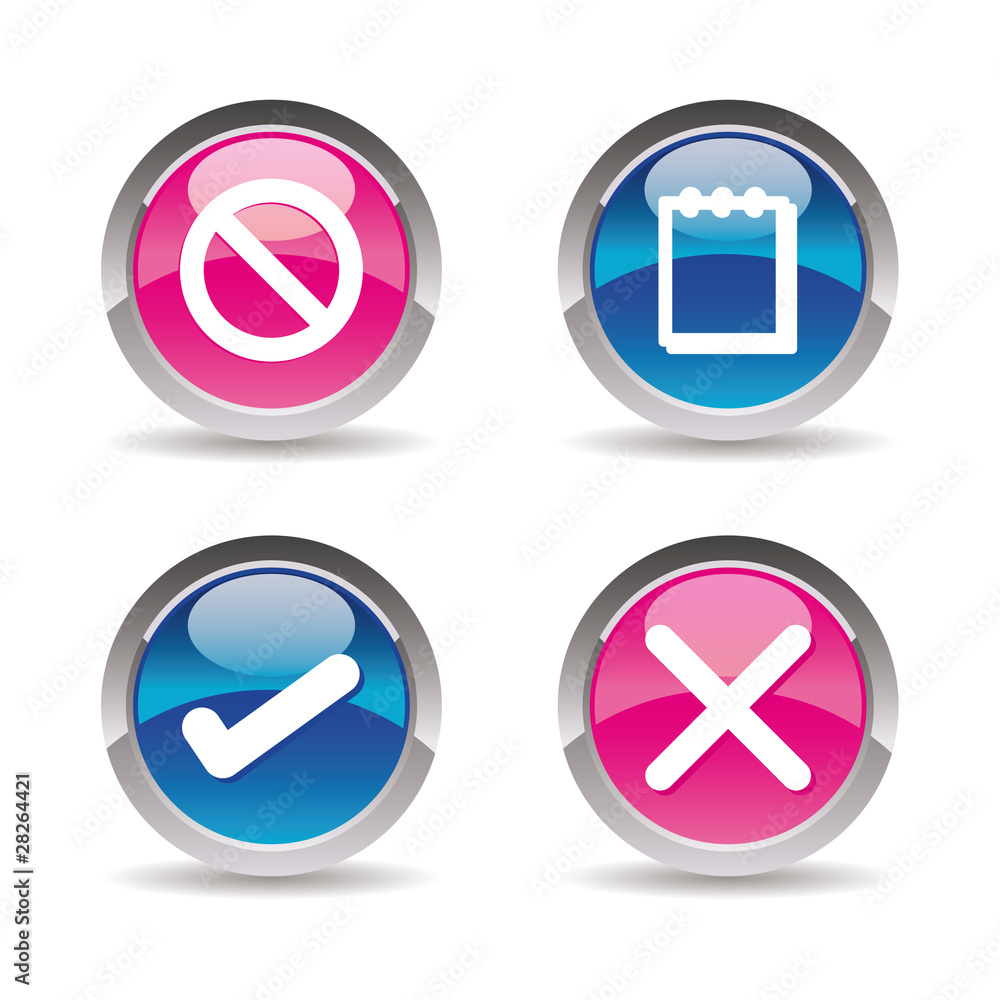 Pictogrammes web Stock Illustration | Adobe Stock