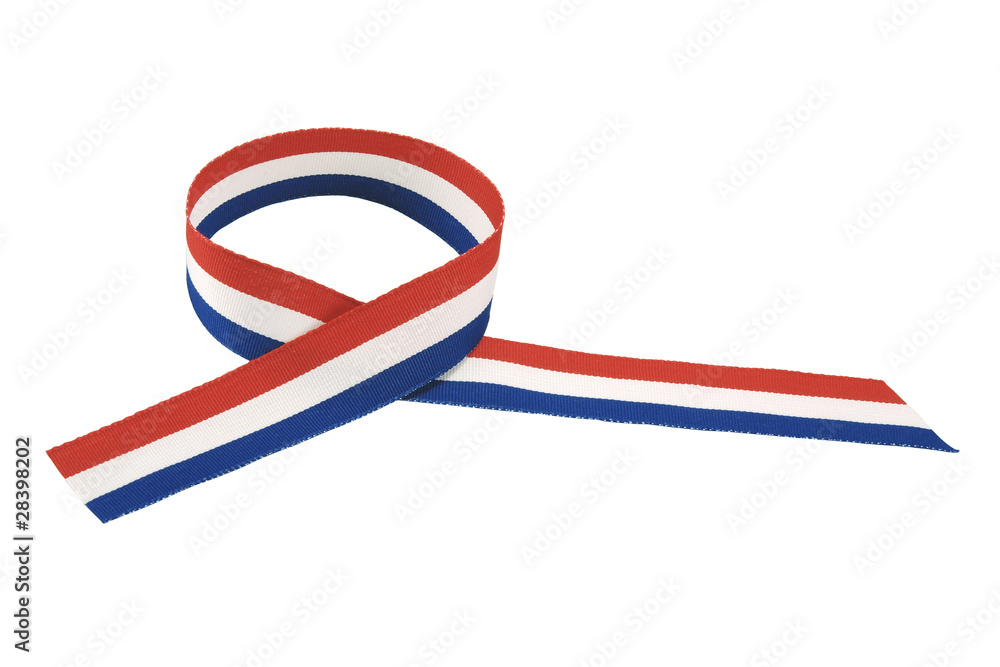 Ruban tricolore Stock Photo | Adobe Stock