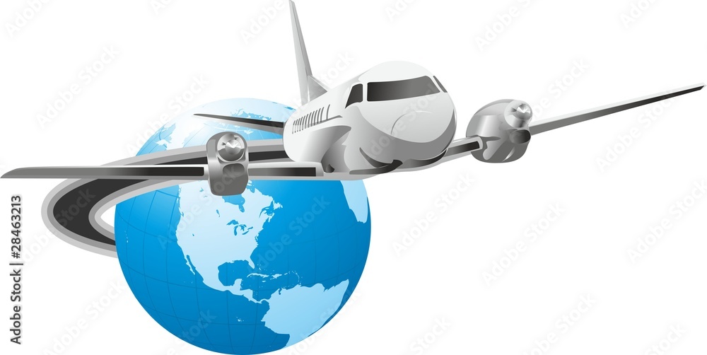 mundo viaje Stock Vector | Adobe Stock