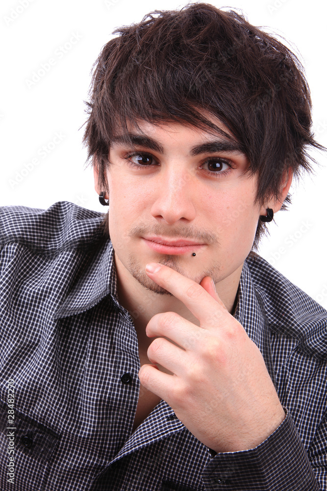 Portrait d'un beau gosse Photos | Adobe Stock