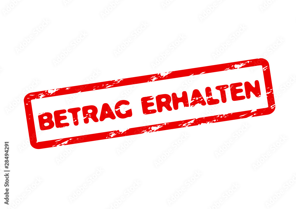 Betrag erhalten Stock-Vektorgrafik | Adobe Stock