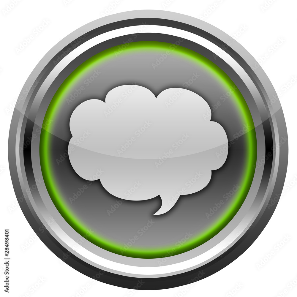 Chat Button Stock-Illustration | Adobe Stock