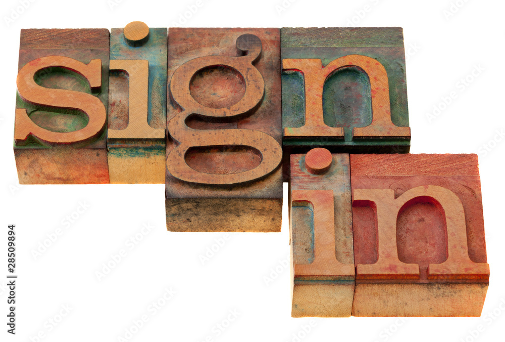 sign in Stock Photo | Adobe Stock