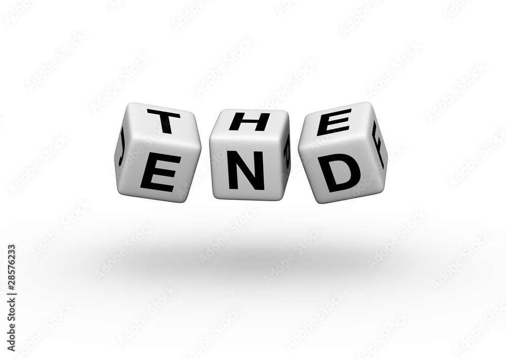 The End Stock Illustration | Adobe Stock