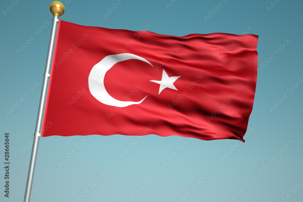 トルコの国旗 Stock イラスト | Adobe Stock