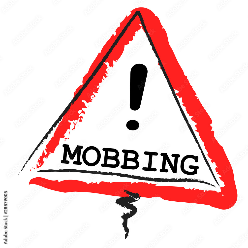 Mobbing Stock-Vektorgrafik | Adobe Stock