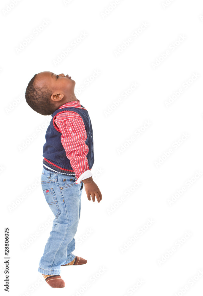 Boy Standing Sideways