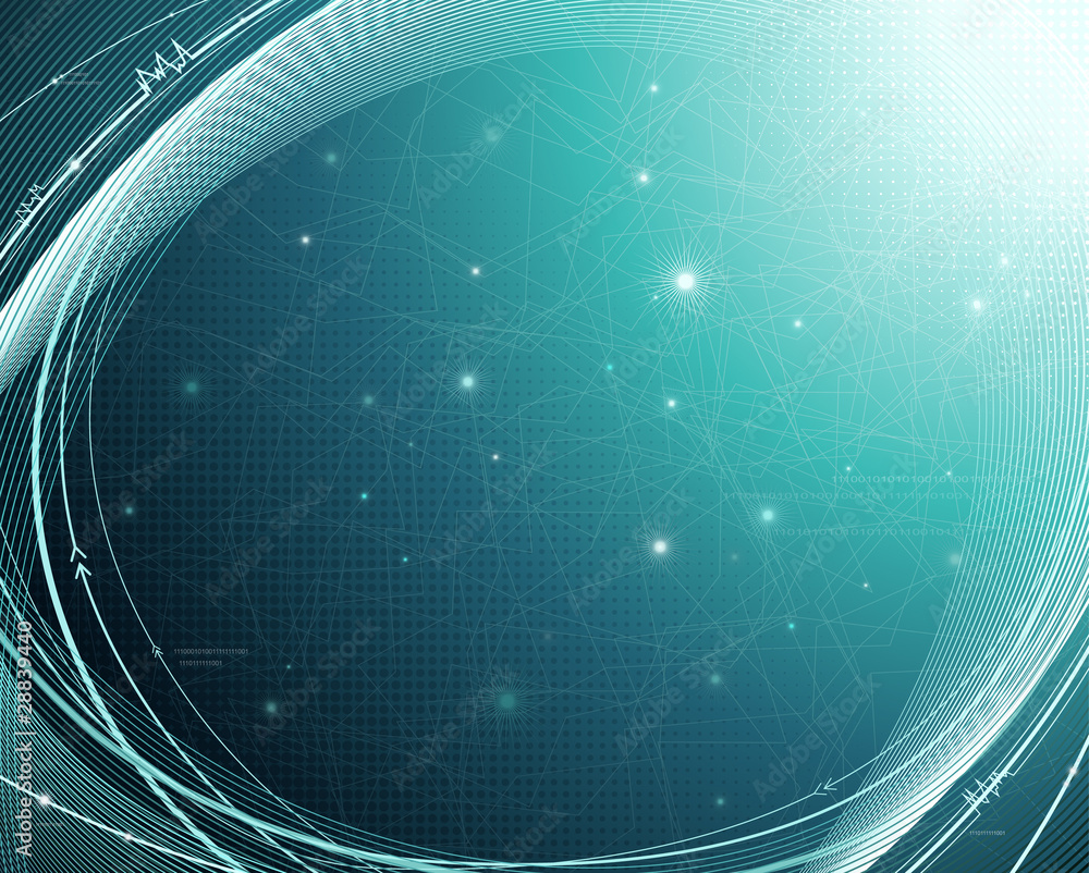 Abstract technology background Stock Vector | Adobe Stock