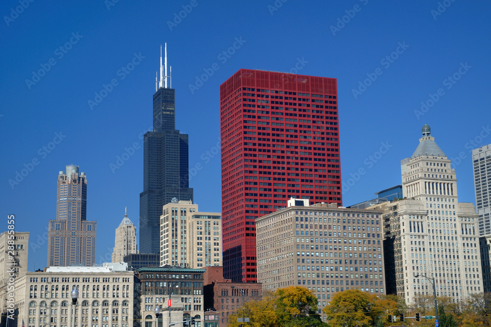 Sears tower, Chicago Stock Photo | Adobe Stock