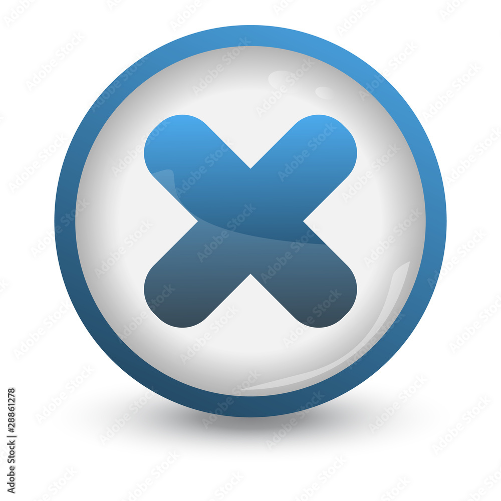 Symbole vectoriel croix annulation 05 Stock Vector | Adobe Stock