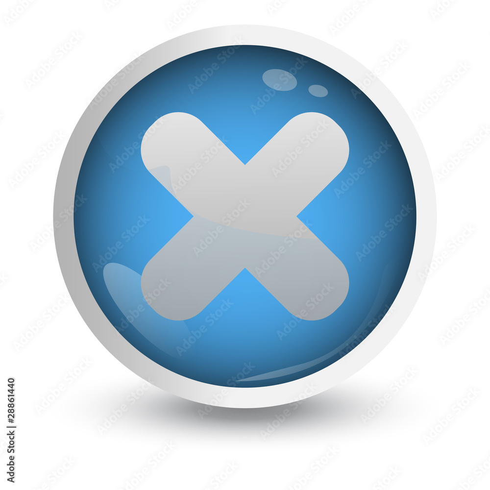 Symbole vectoriel croix annulation 06 Stock Vector | Adobe Stock