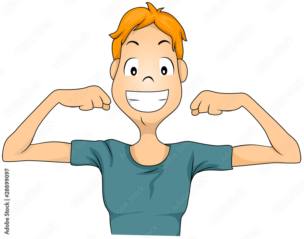 Healthy Boy Stock Vector | Adobe Stock