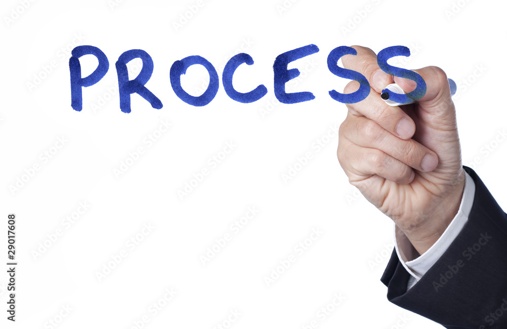 process procédure industrielle écrite au market Stock Photo | Adobe Stock