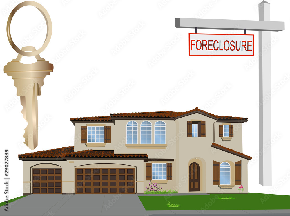 Vector Home, Key and Sign Stock Vector | Adobe Stock